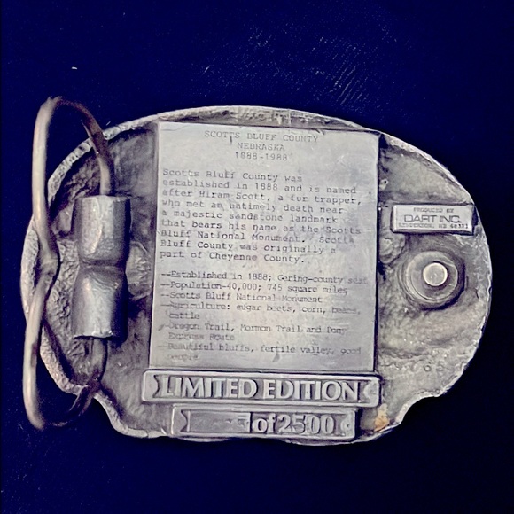Dart Inc | Accessories | Limited Edition 35 Of 2500 Scotts Bluff County ...